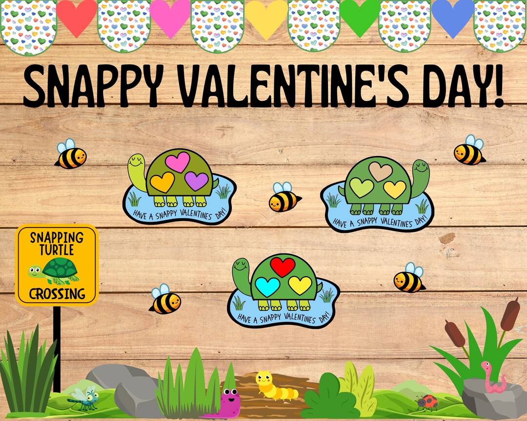 Valentine Bulletin Board, Classroom Door Decor, Happy Valentines Day ...