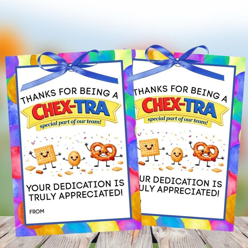 Chex Gift Tags - 60+ Gift Ideas for 2026