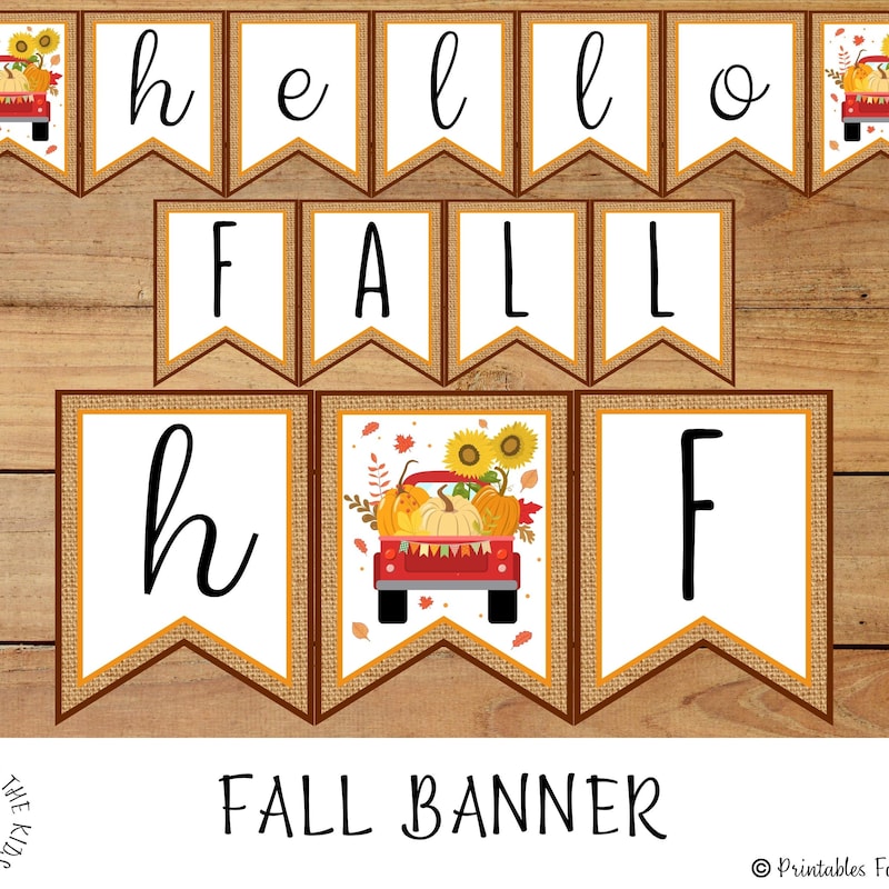 Autumn Banner - Etsy