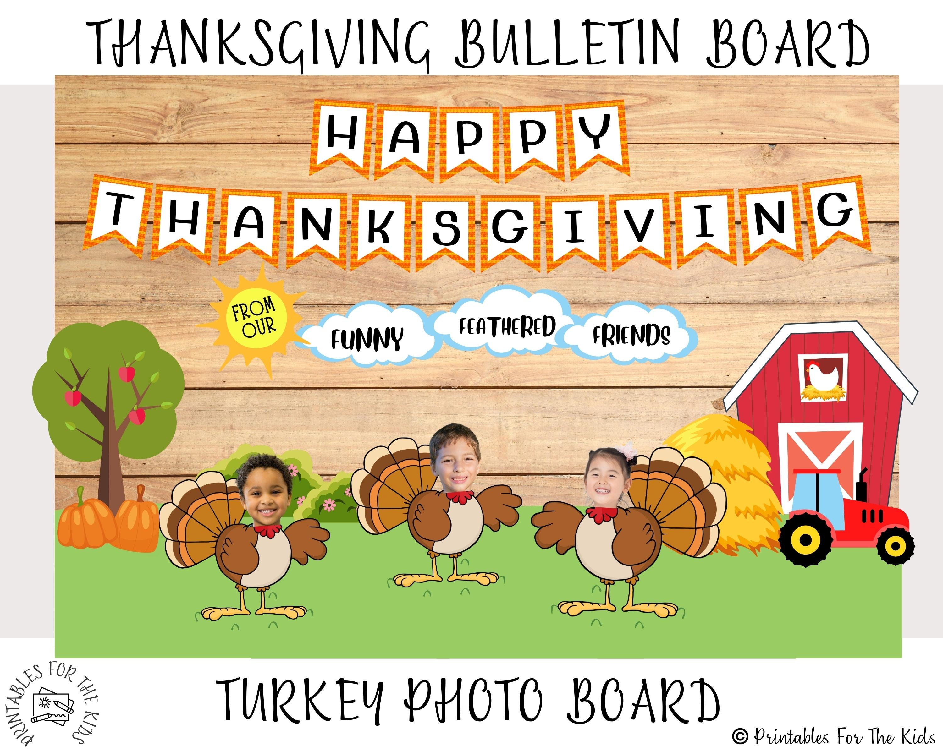 Thanksgiving Bulletin Board, Fall Classroom Decor, Thanksgiving Home ...