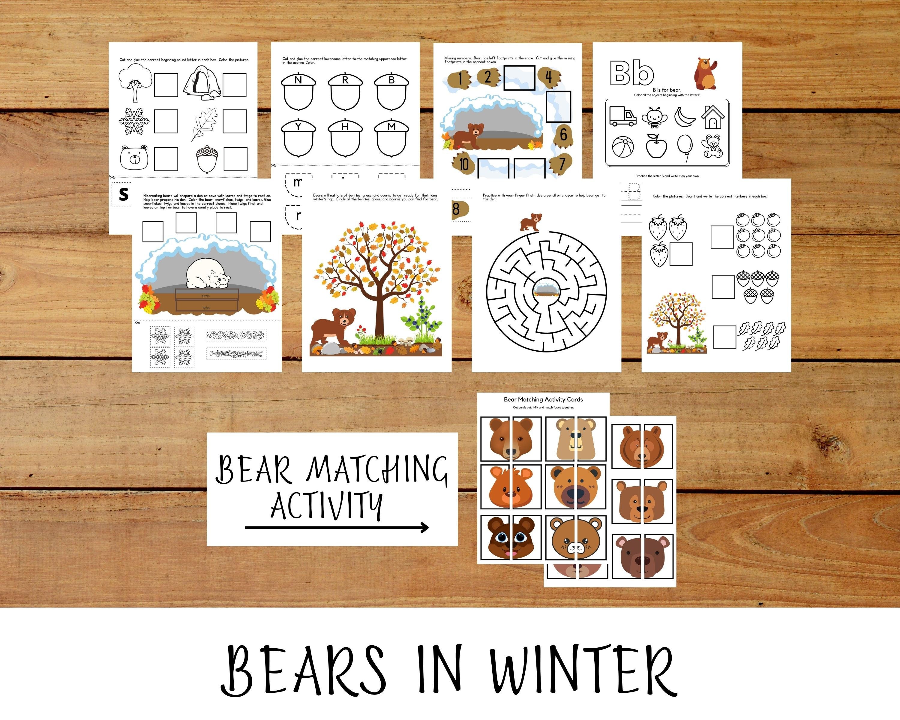 Winter Activities for Kids, Snowman Craft, Winter Lesson Plan ...