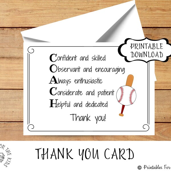 Baseball Coach - Etsy