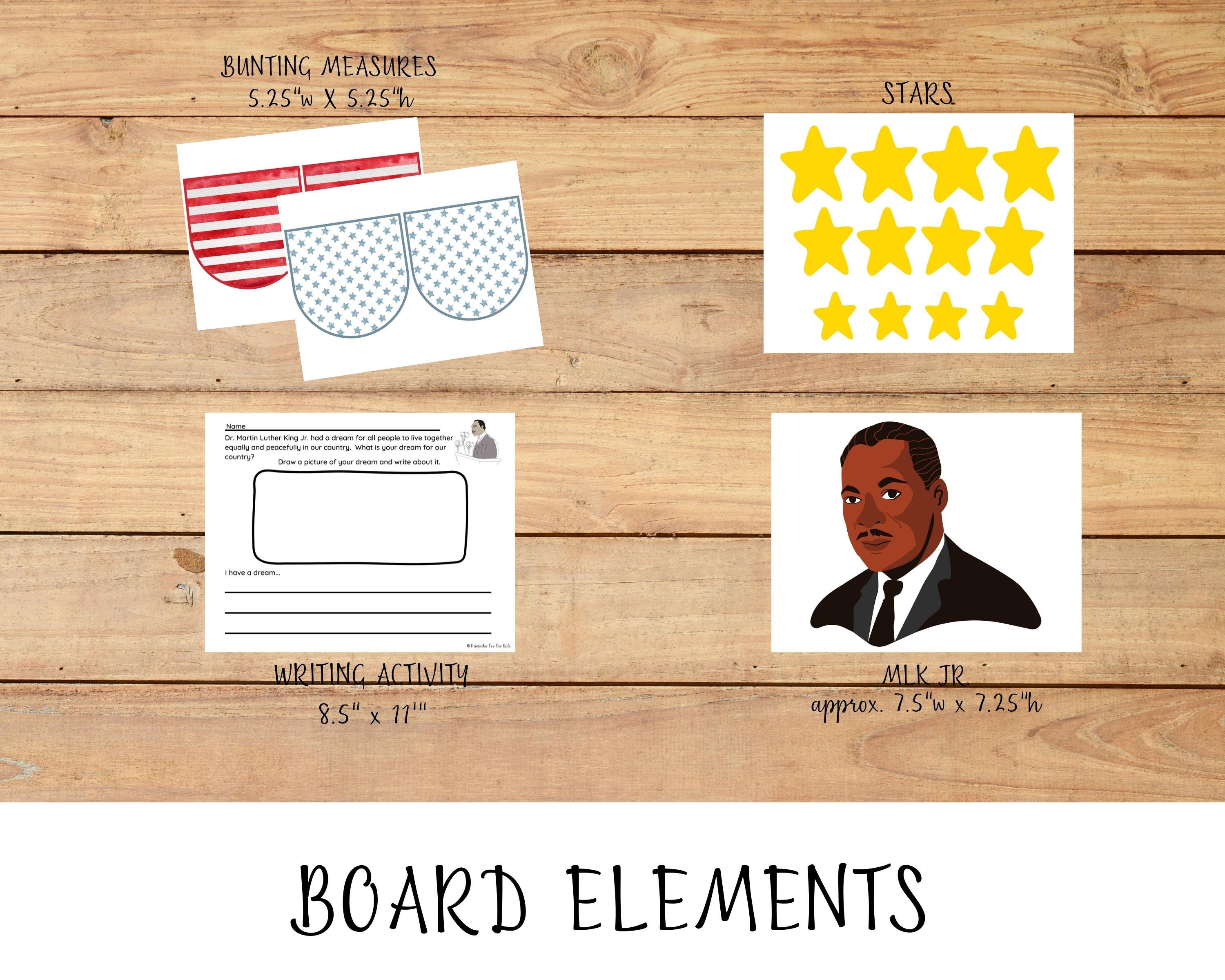 Martin Luther King Bulletin Board, MLK Jr. Bulletin Board, Black ...