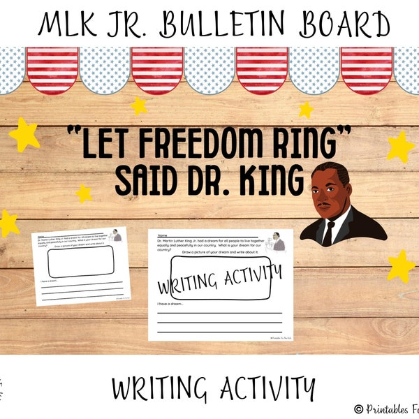 Dr. Martin Luther King Bulletin Board - Etsy