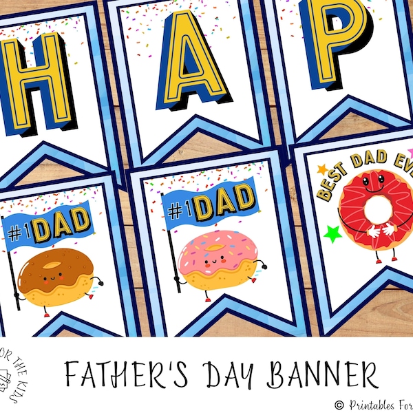Donuts With Dad Sign Printable - Etsy
