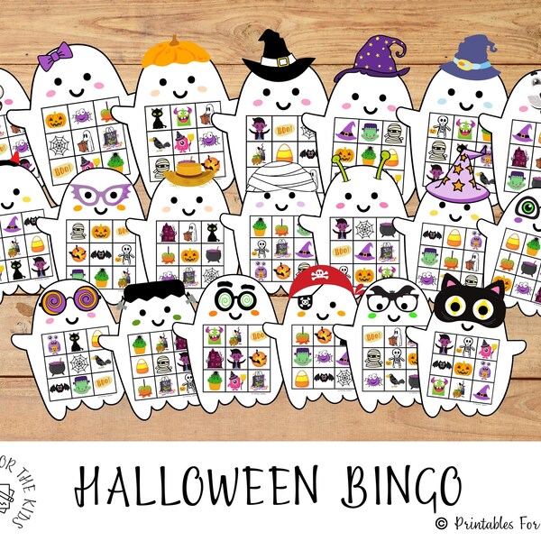 Halloween Bingo - Etsy
