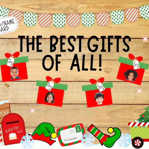 Christmas Bulletin Board Kit - Etsy