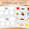 ABC Phonics Alphabet Sound Chart. Printable Montessori Phonics Poster ...