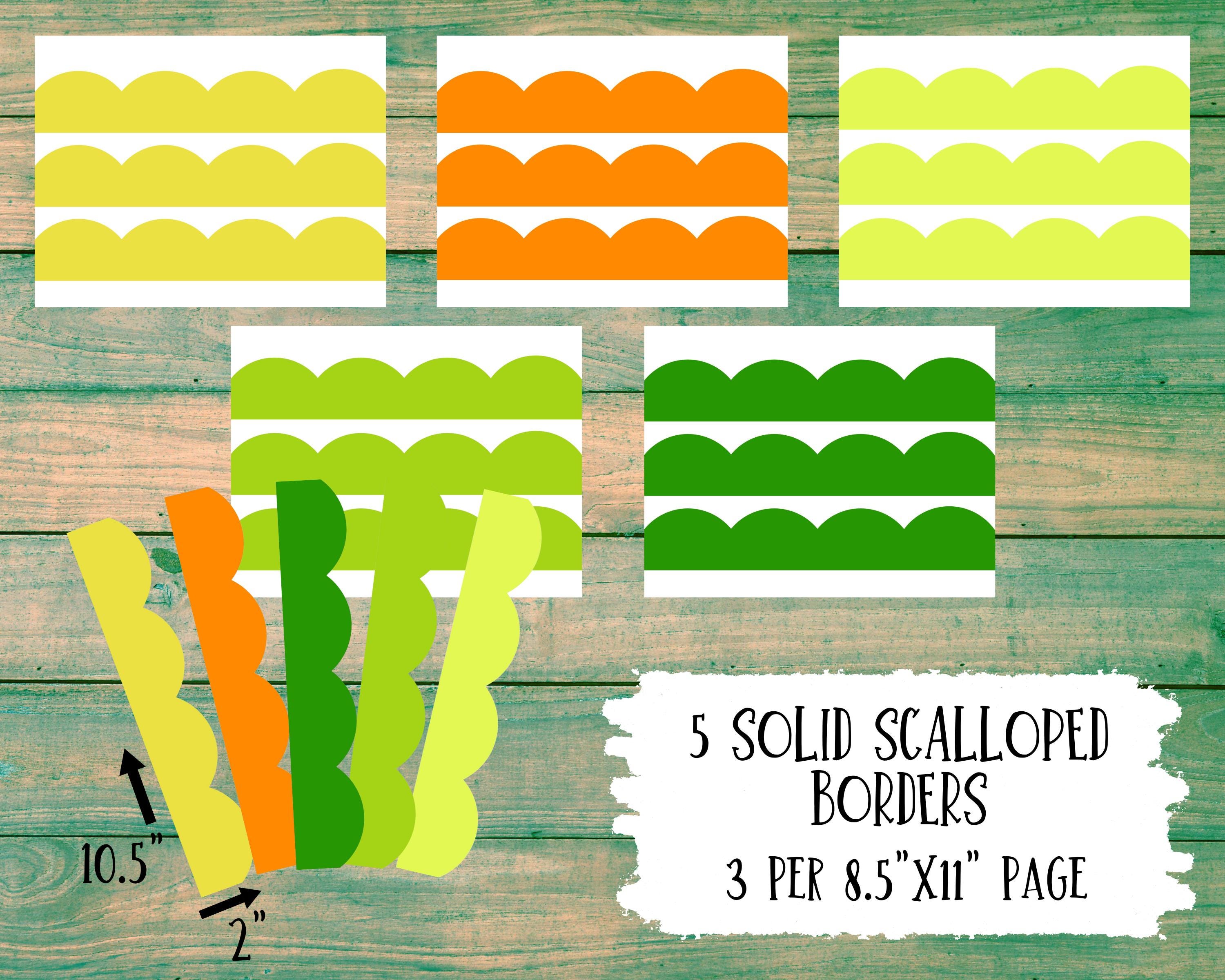 St. Patrick's Day Bulletin Board Border, Printable March St. Patrick's ...