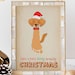 Golden Retriever Dog Baby Footprint for Christmas, Christmas Handprint ...