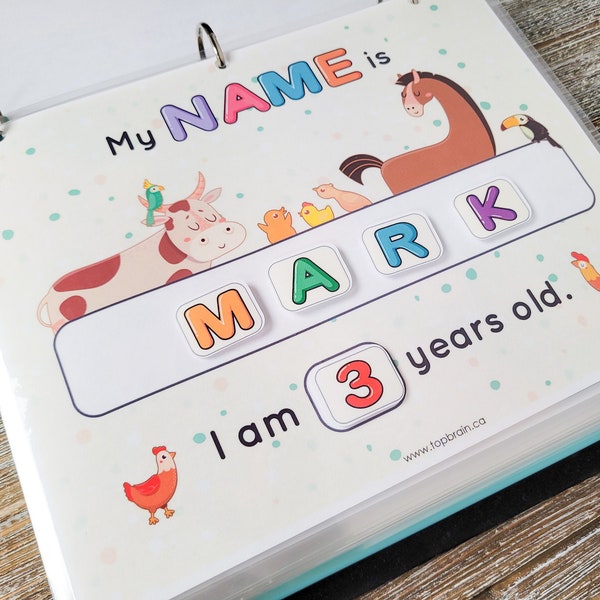 Preschool Learning Binder - Etsy