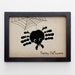 Halloween Handprint Art Spider, Baby Halloween Handprint Art, Halloween ...