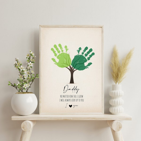 Handprint Tree - Etsy