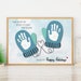 You Are Our Sunshine Handprint Art, Sibling Handprint, DIY Mum's ...