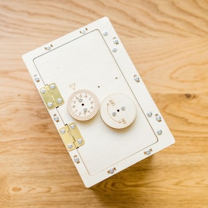 3D Wooden Safe Kit for Kids, Kids DIY Craft Kit, Self Assembly Wood ...