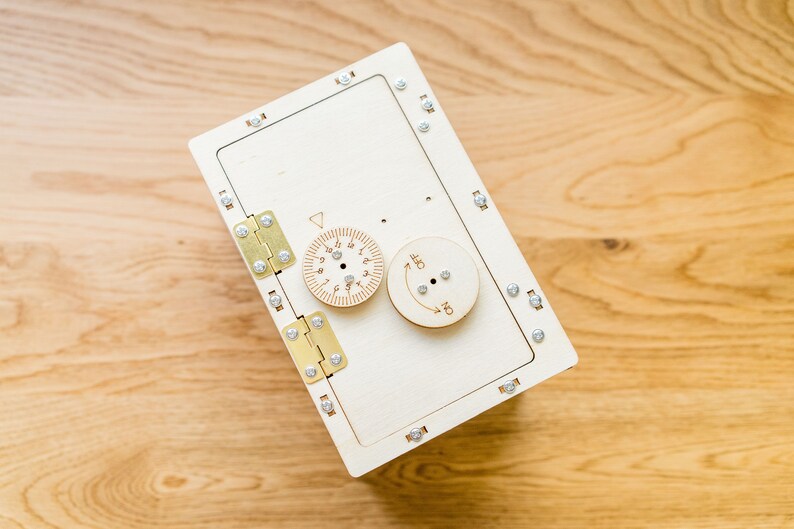 3D Wooden Safe Kit for Kids, Kids DIY Craft Kit, Self Assembly Wood ...