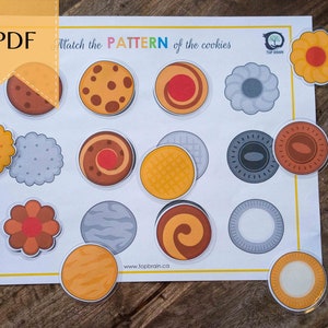 Cookie Kids Busy Book 1 Year Old Printable, Kids First Busy Book ...