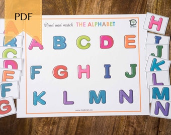 Busy Book Printable Worksheet Preschool Matching Activities - Etsy