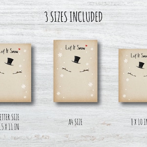 Snowman Footprint Handprint Art Craft, Christmas Gift for Grandparents ...