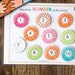 Buy Match Numbers on the Donuts Printable, Toddler Activities, Toddler ...