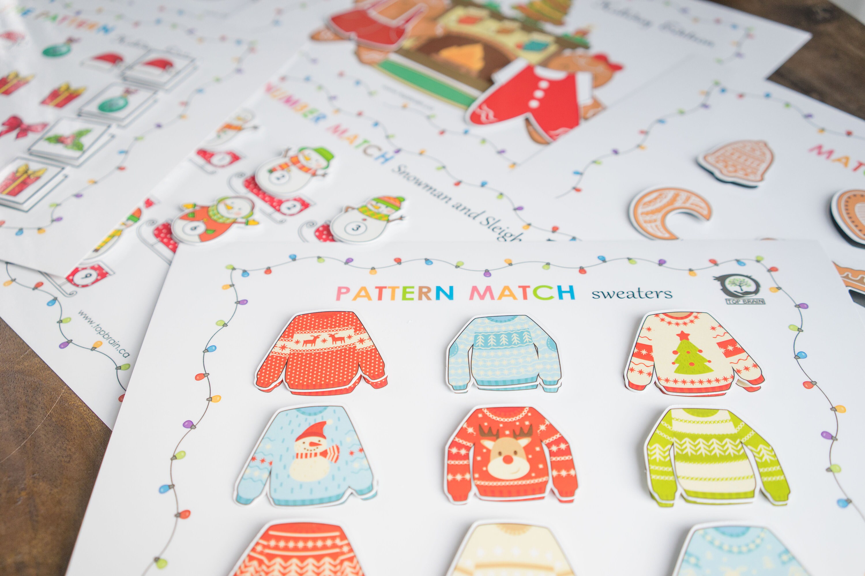 Christmas Busy Book Bundle 2 Printable PDF With 6 Activities, Preschool ...