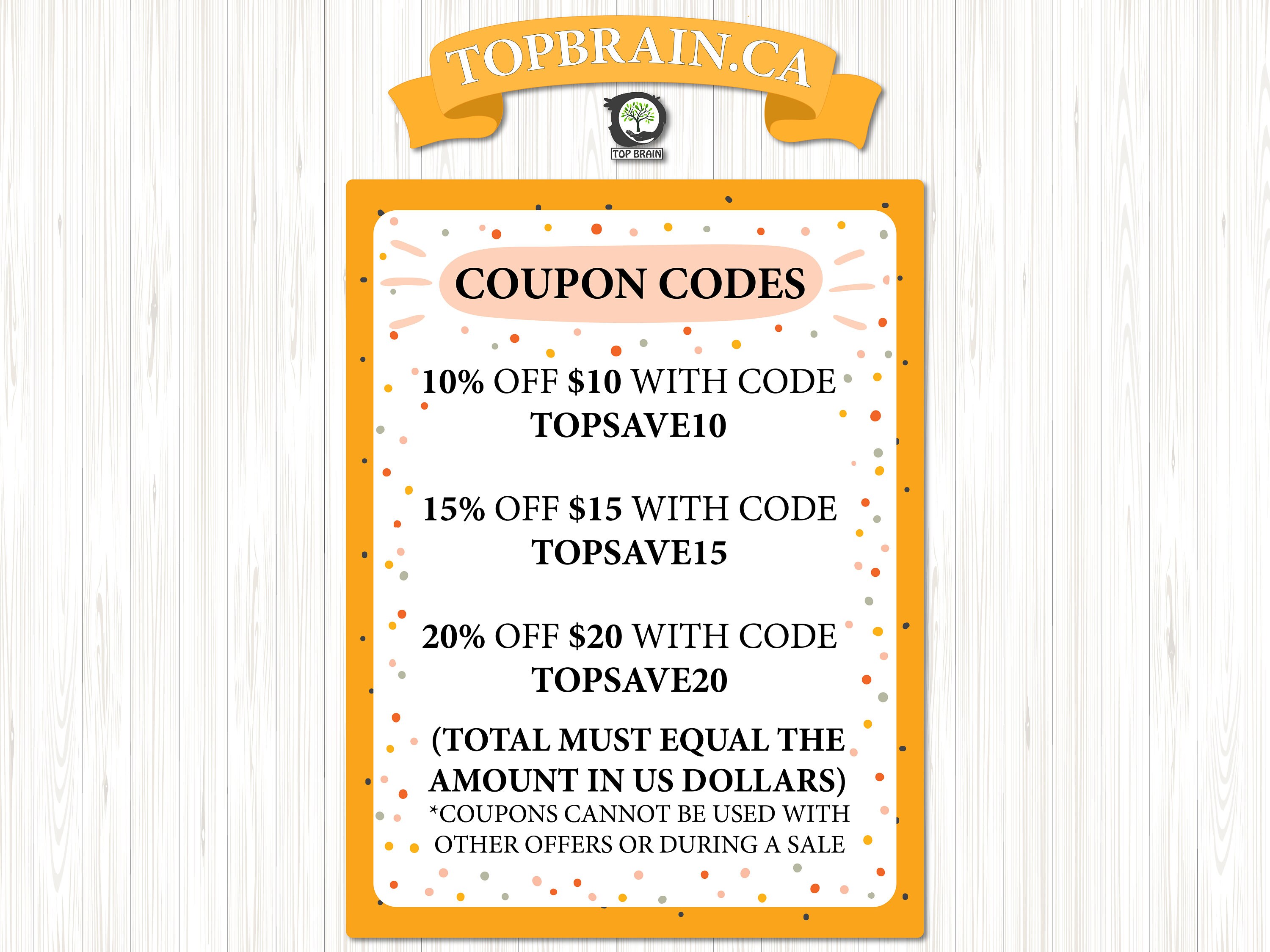 Big Brainz Coupon Code