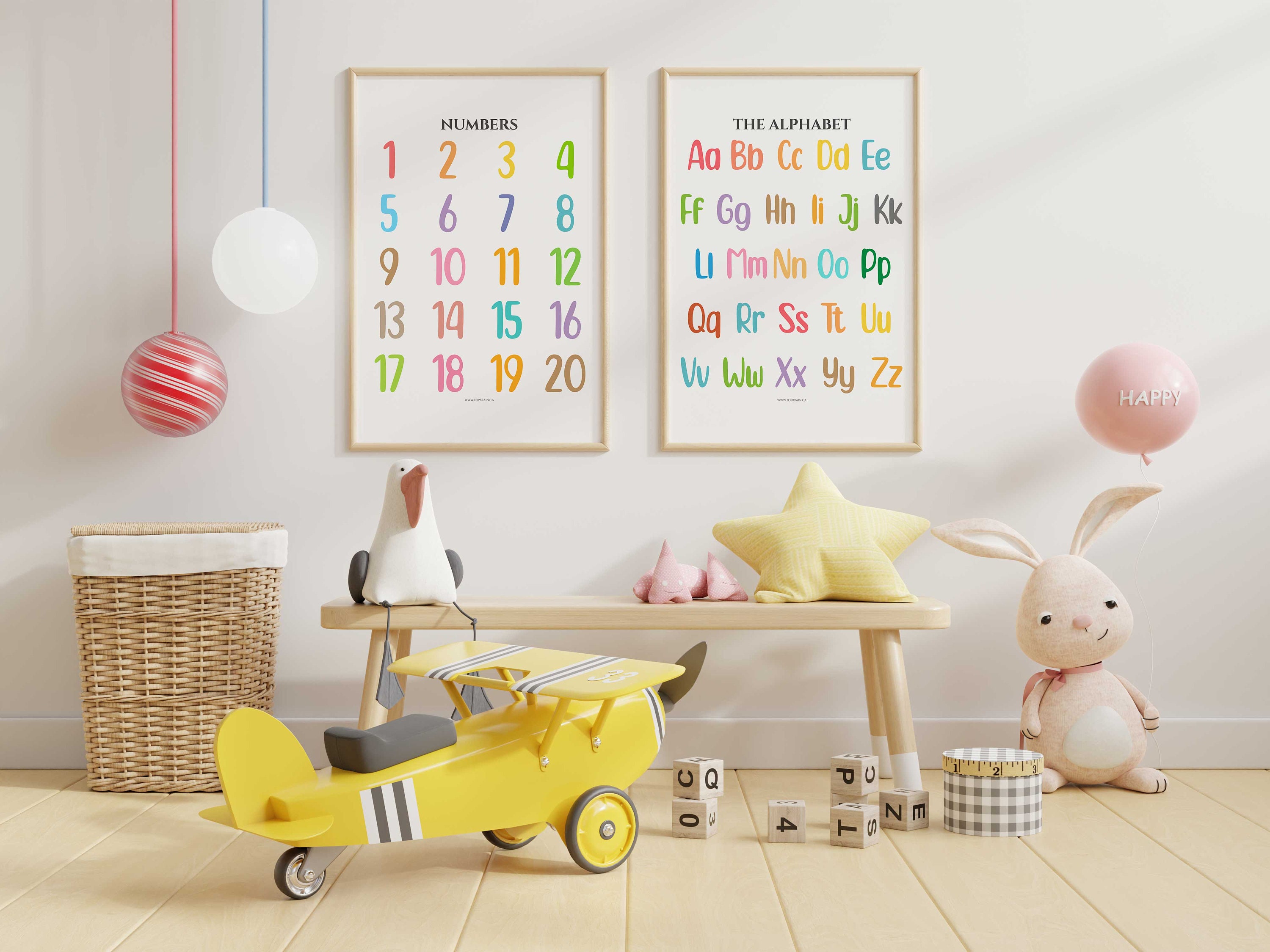 Educational Wall Art Set of 12 Classroom Posters Home School | Etsy