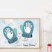 Mitten Poem Handprints Footprints Art Craft, Baby Toddler Kids Art ...