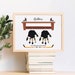 DIY Hockey Brothers Handprint Footprint Art Craft Kids DIY Hockey Gift ...