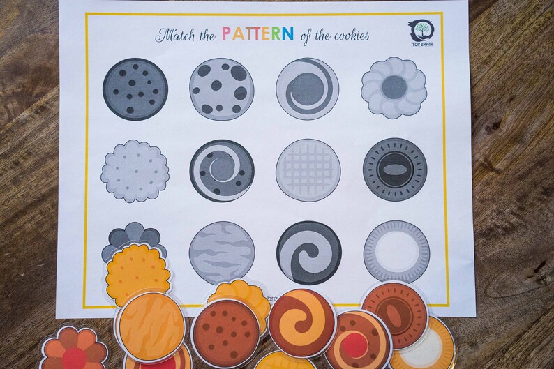 Cookie Kids Busy Book 1 Year Old Printable Kids First Busy - Etsy