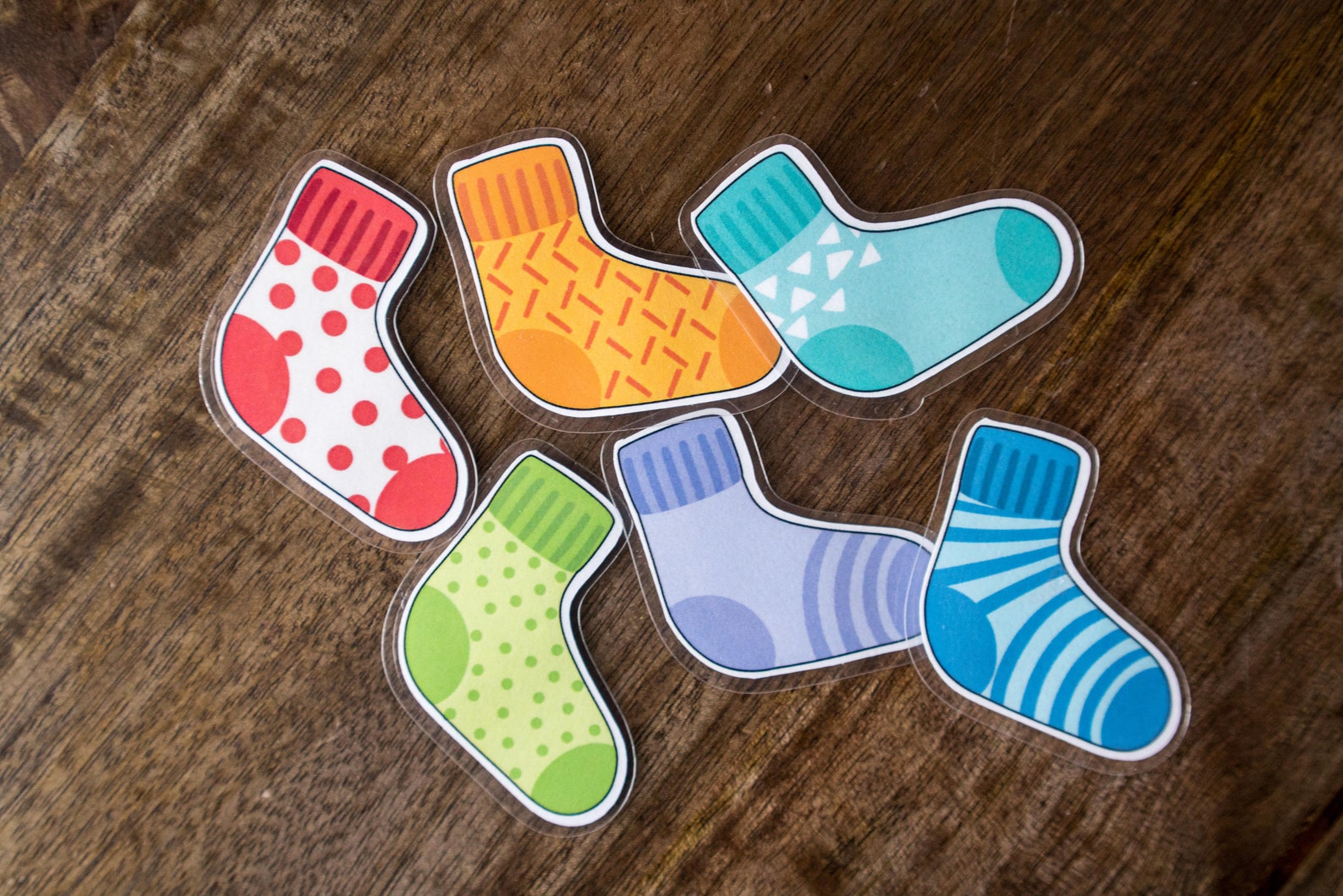 Kids Activity Socks Matching Busy Book Printable Toddler | Etsy