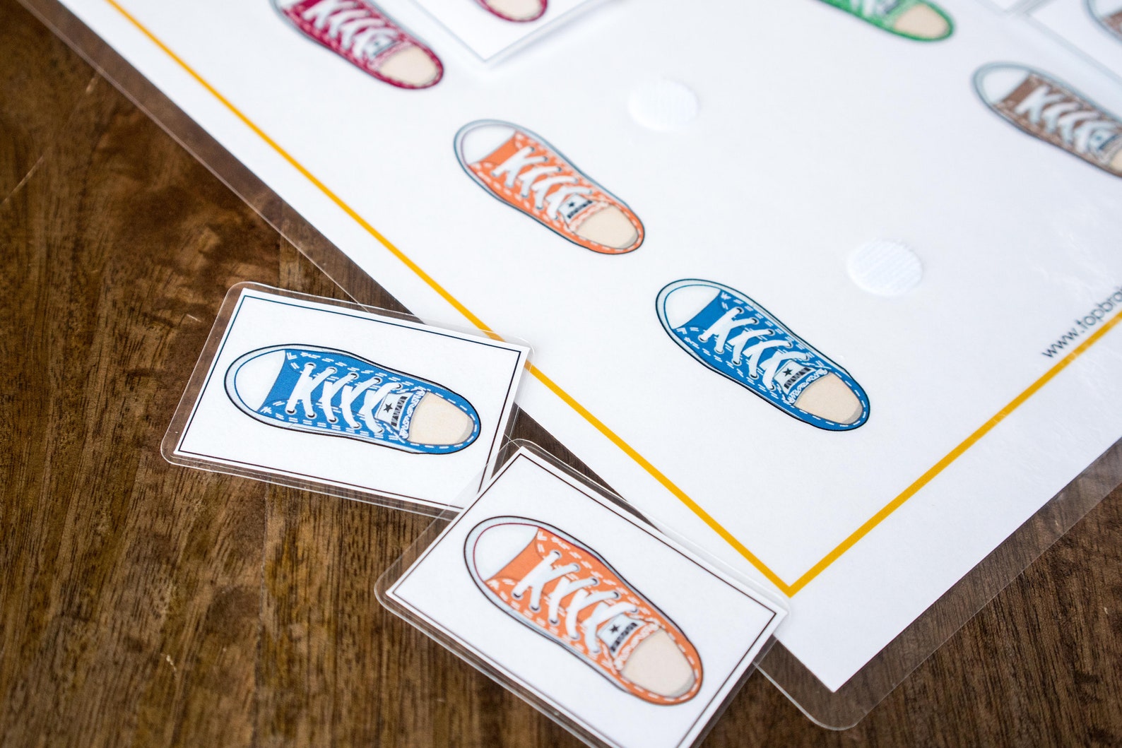 Shoes Printable Game Busy Book Printables Preschool - Etsy