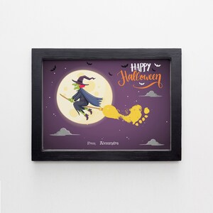 Halloween Handprint Crafts, My First Halloween Handprint Art, Halloween ...