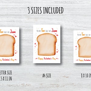 Jam Valentines Day Handprint Footprint Art Craft, Valentines Day Gift ...