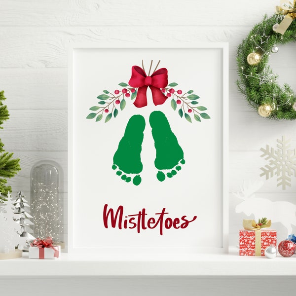 Mistletoe Wall Art - Etsy
