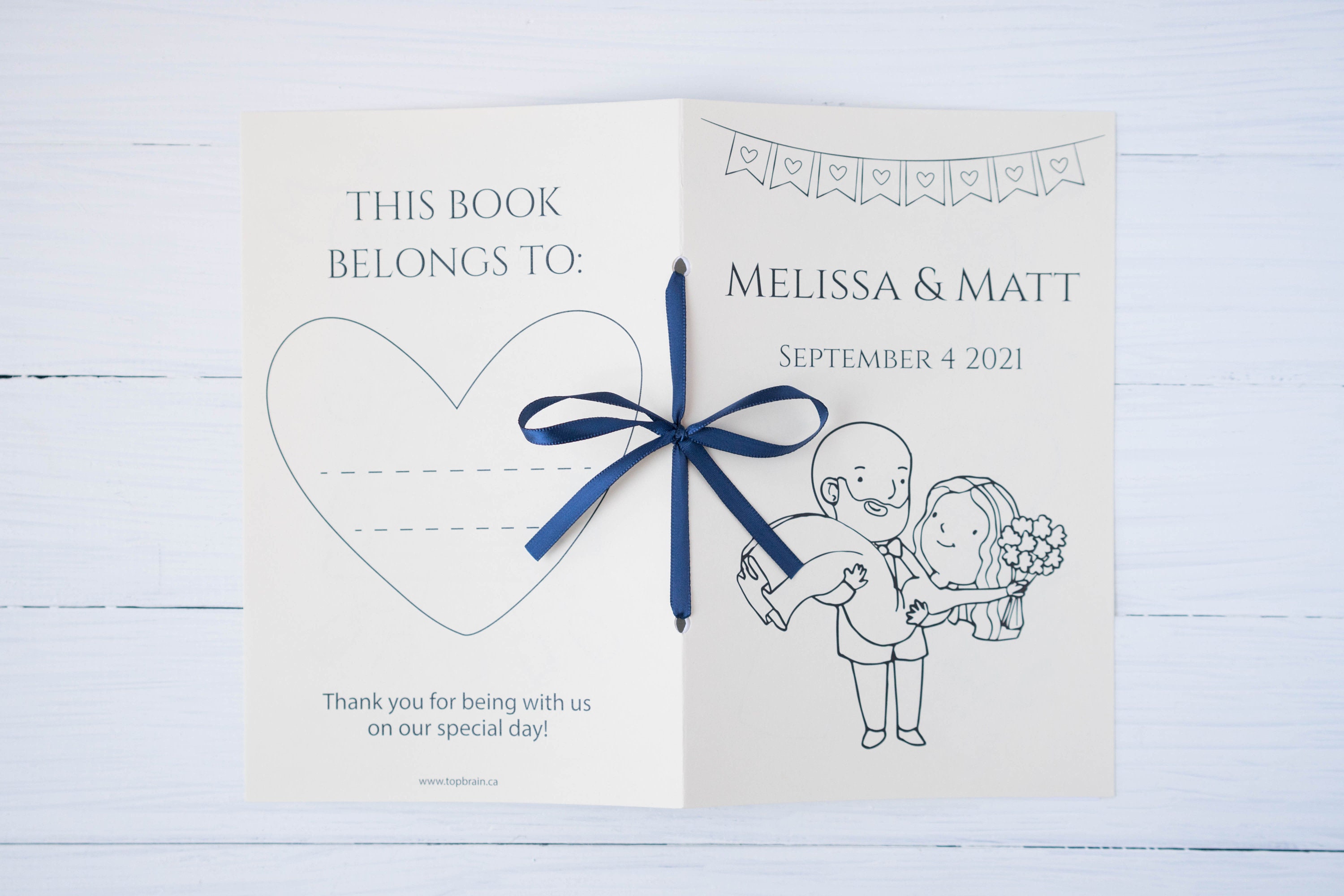 Kids Wedding Activity Book Kids Wedding Favours in Bulk Kids | Etsy