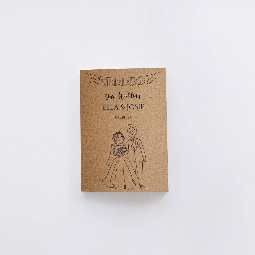 Kids Wedding Activity Book, Kids Wedding Favours in Bulk, Kids ...