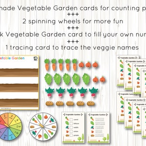 Vegetable Garden Kids Busy Book, Preschool Workbook, Toddler Busy Book ...