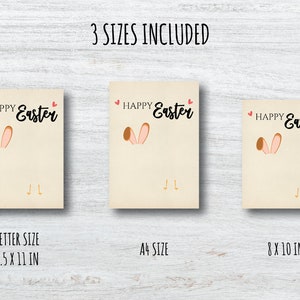 Bunny Chick Easter Handprint Footprint Art Craft, Easter Gift, DIY Baby ...