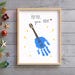 Handprint Art Craft Kids, Pop Pop You Rock, Father's Day Birthday, Kids ...