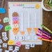 Ice Cream Toddler Busy Book: Montessori Inspired Learning With Counting ...