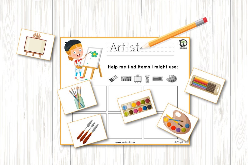 Community Helpers Busy Book Toddler Activities Busy Binder - Etsy