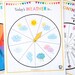 Days of the Week Month Year Printable Wheel for Pre-school - Etsy