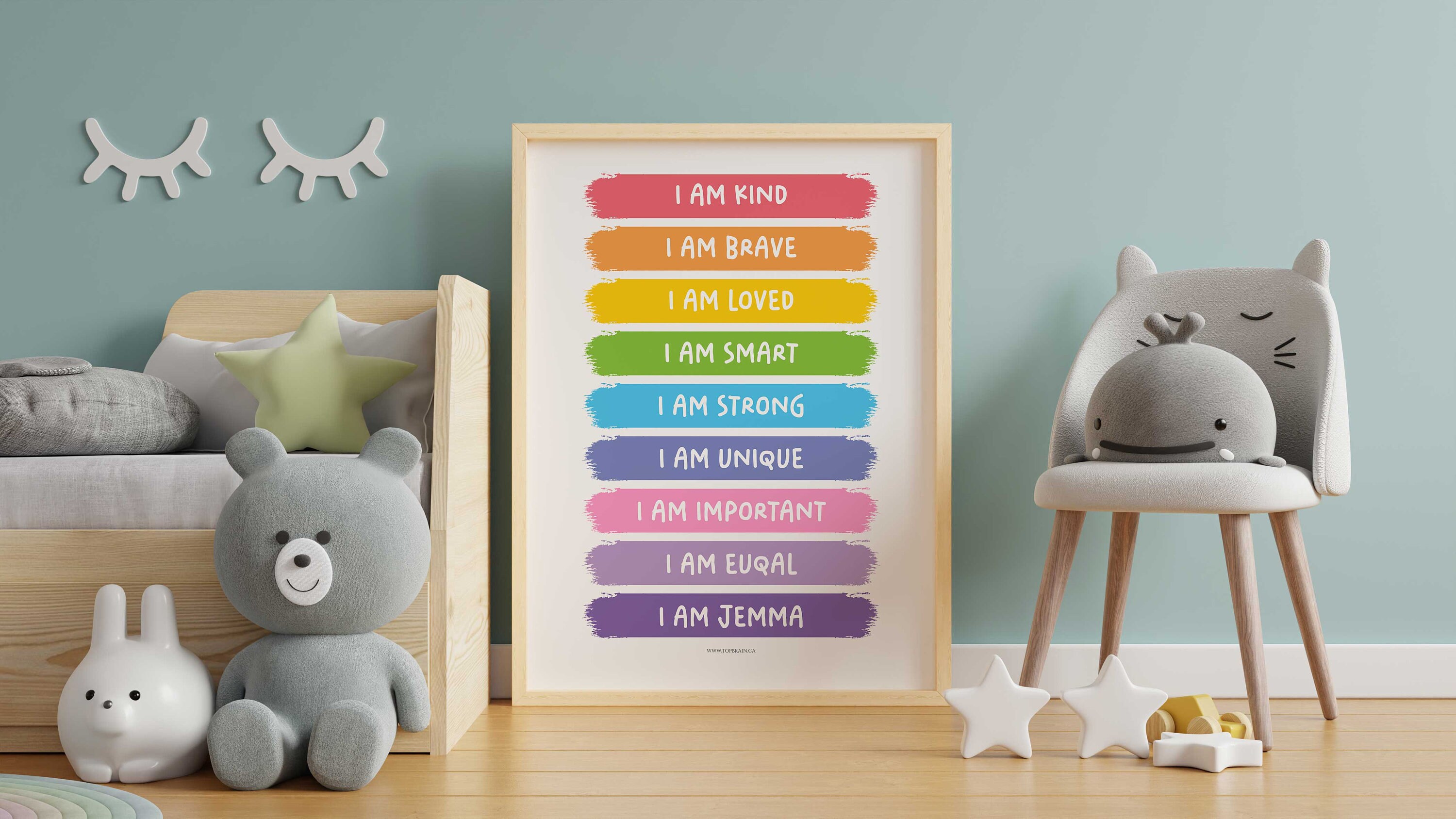 Days of the Week Educational Posters Wall Art Poster Playroom | Etsy