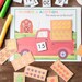 Farmer's Truck Counting Busy Book, Busy Binder Printable, Busy Book ...