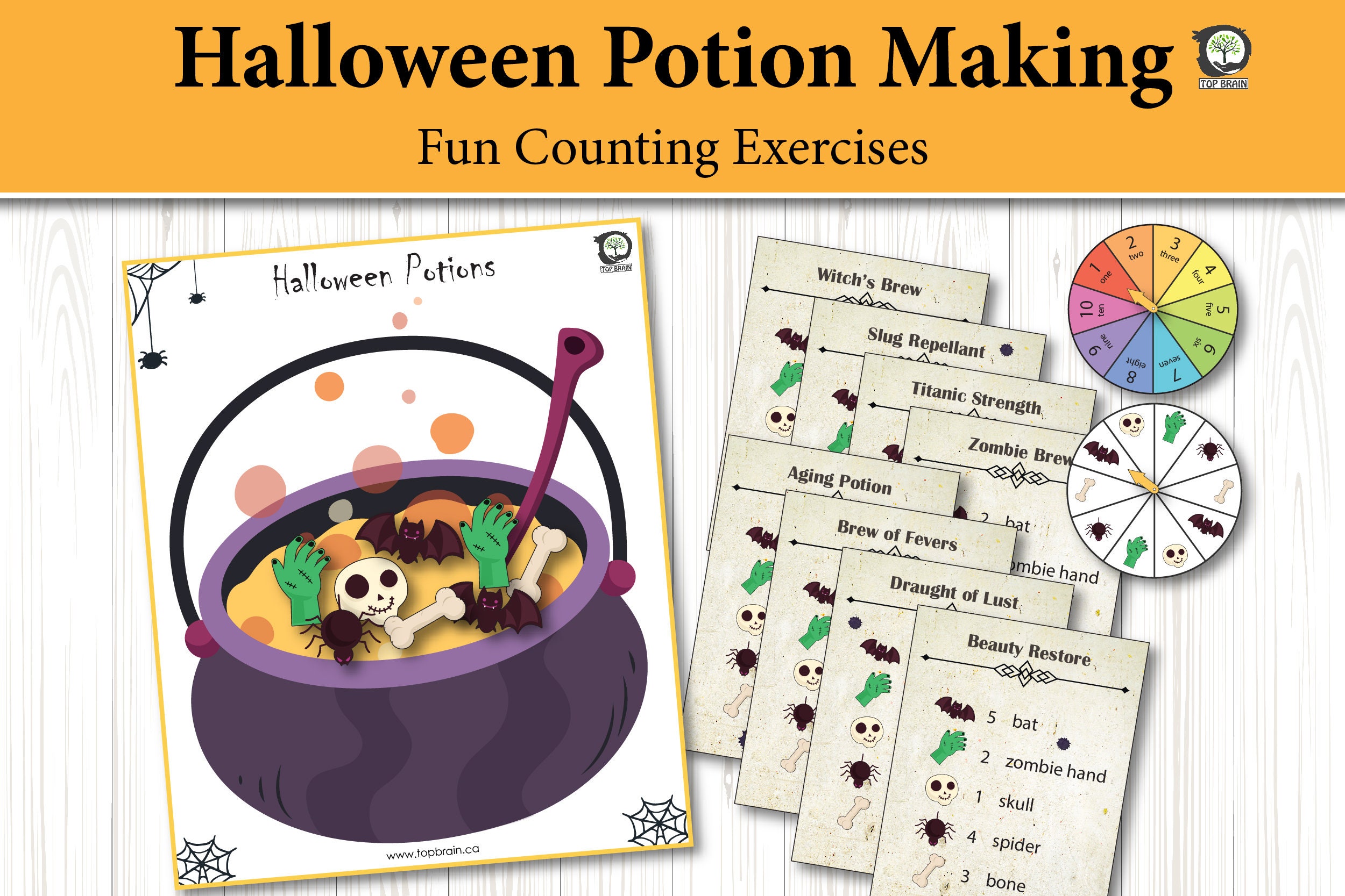 Halloween Potions Kids Busy Book Toddler Activities Preschool - Etsy