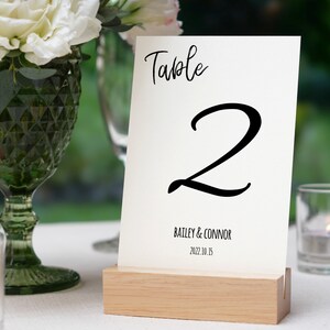 Printable Table Numbers, Editable Wedding Table Number Cards Template ...