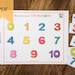 Numbers Matching Printable 0-10 Counting Worksheet Toddler - Etsy
