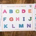 Alphabet Matching Busy Binder, Quiet Book, Alphabet Worksheet, Toddler ...