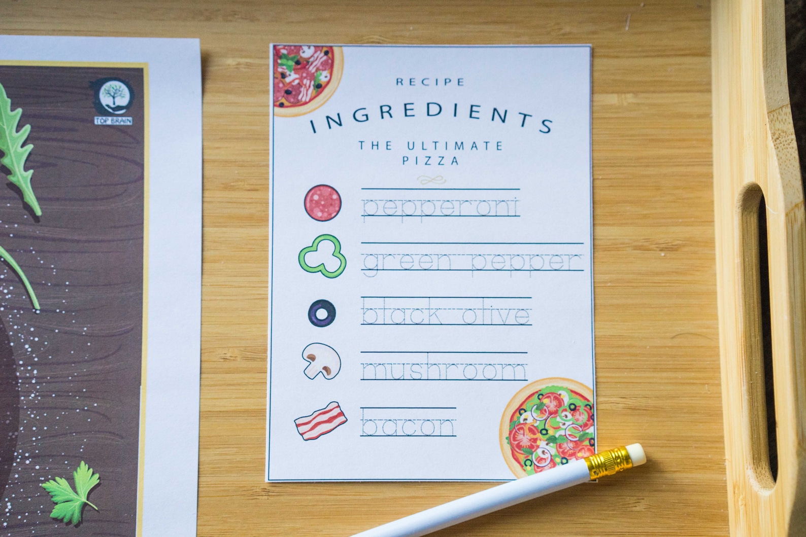 Pizza Counting Toddler Busy Book, Montessori Busy Book, Preschool ...